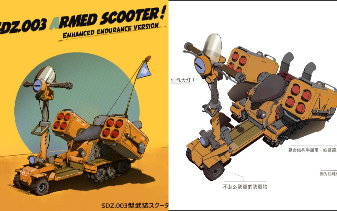 【3dmax建模】从box到“小型装甲车”完整模型制作