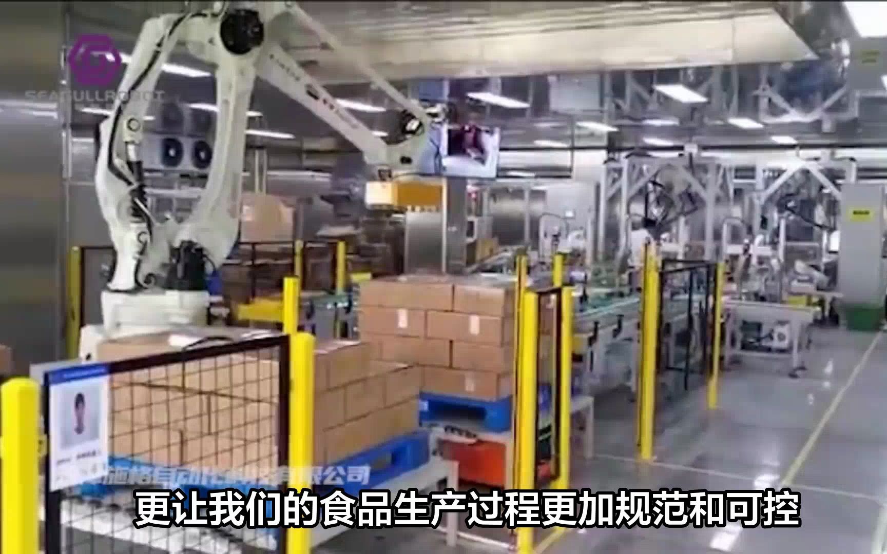 智能仓储物流自动化,二次包装机,智能码垛机,AGV搬运机器人