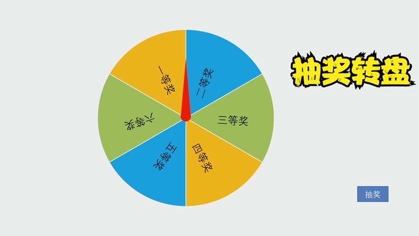 老板让我制作抽奖大转盘,我无从下手,同事用PPT五分钟就搞定了