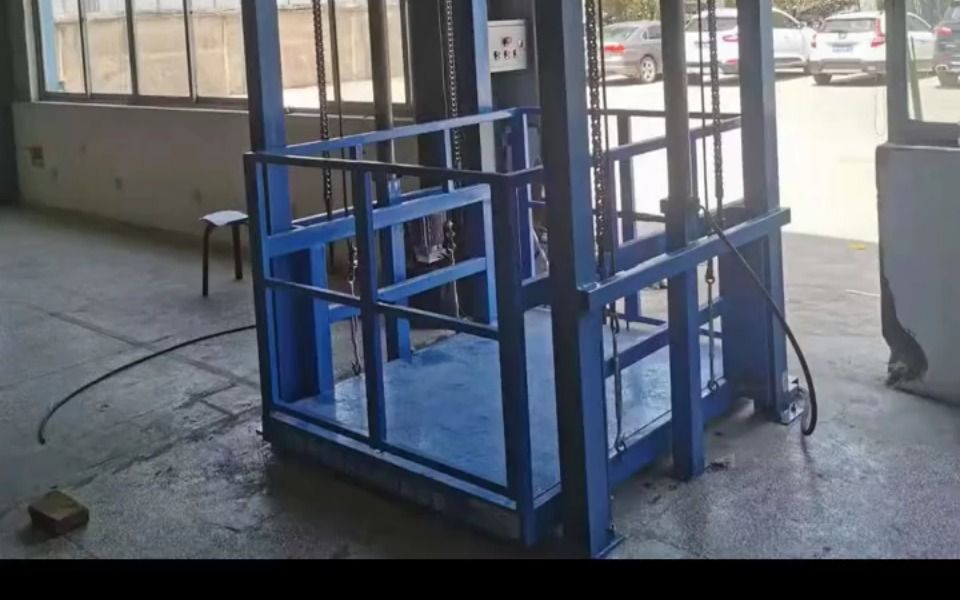 液压导轨货梯 厂房专用升降平台 层间高空货物提升机