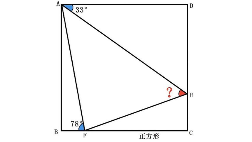 初中数学求红色面积,半角全等模型必考题