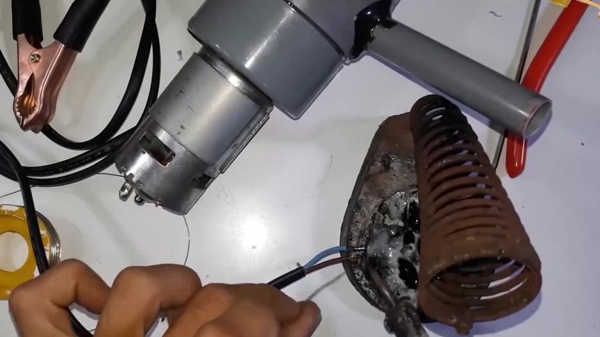 电机超强水泵制作方法-这扬程有点大