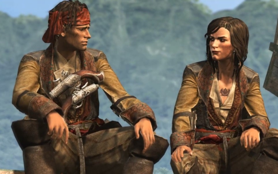 【刺客信条黑旗mod】笑死了爱德华退休吧Mary Read/James Kidd