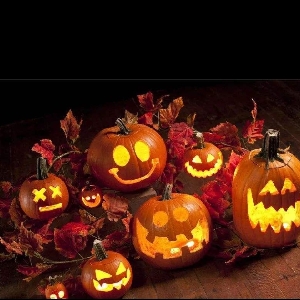 被油炸的南瓜头 