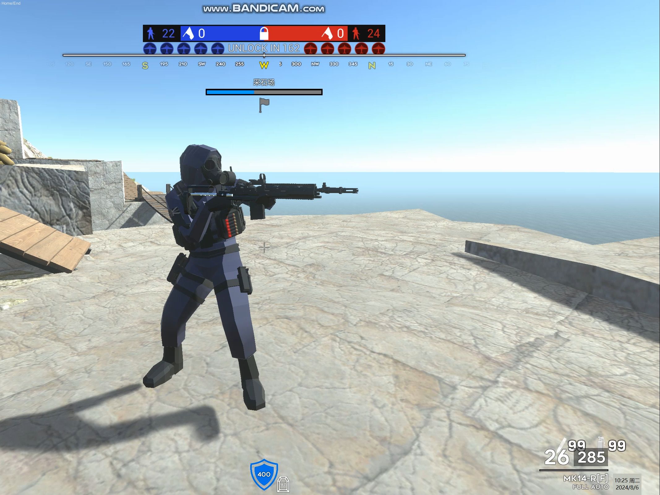 战地模拟器(Ravenfield):谁说Ravenfield没有Mk14的(小型殊死战争)