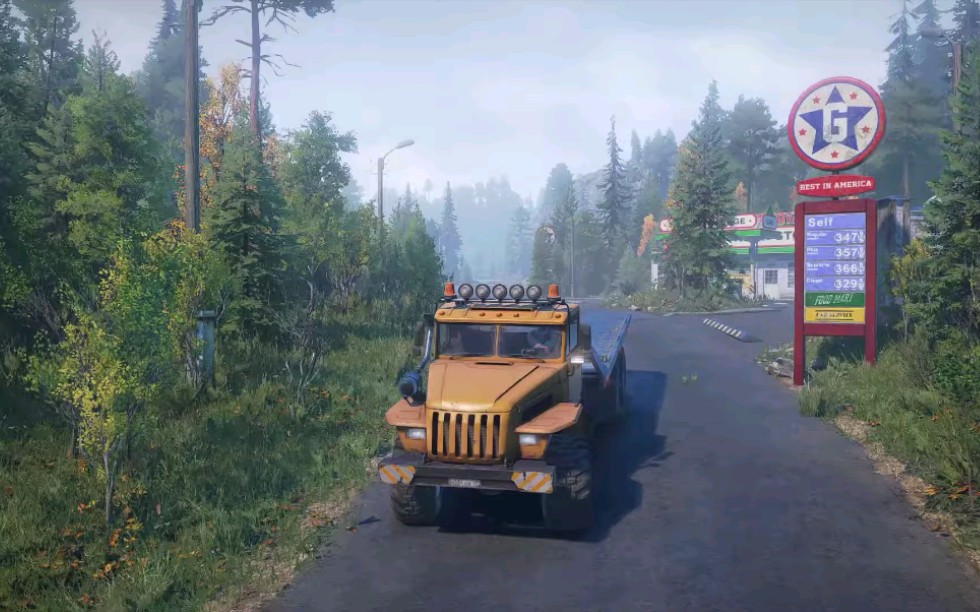 【雪地奔驰】值得一玩的全新绿色大峡谷地图模组