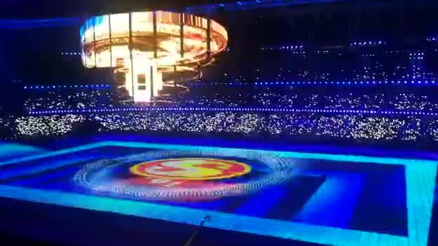 中华人民共和国第十一届少数民族传统体育运动会现场非常壮观