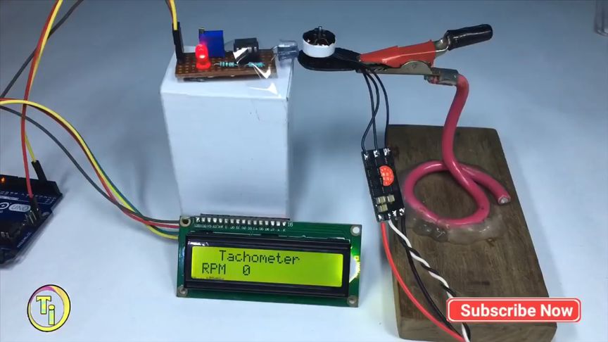 使用接近传感器的简单转速计 RPM计数器