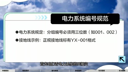 接地线编号是01还是001的