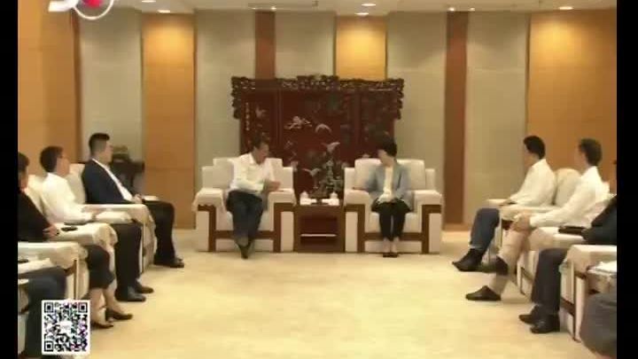 郭芳会见保利集团领导一行