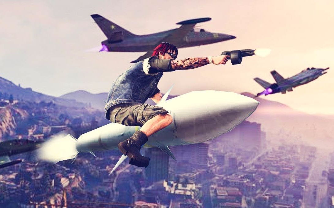 在GTA5当警察是什么体验?10大GTA OL玩家做出的疯狂的事情盘点@...