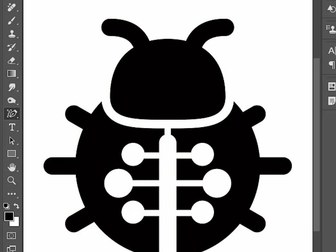 ps教程教你使用钢笔临摹工具快速临摹路径。