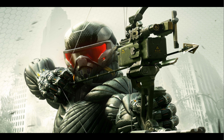 Switch掌机模式下的《孤岛危机3》