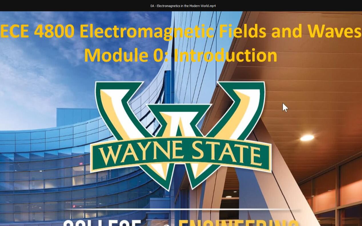 ...州立大学微流体与生物仪器实验室(Electromagnetic Fields and Waves)