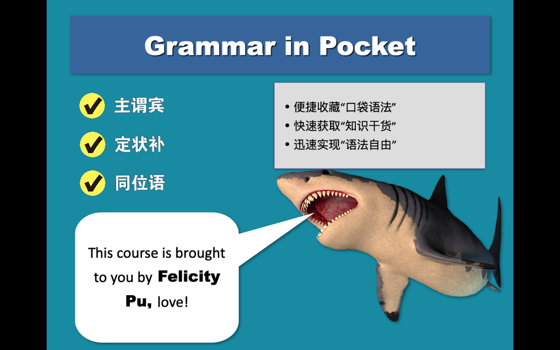 ...分钟带你看完英语里的七大句子成分|主谓宾定状补同位语到底是什么?