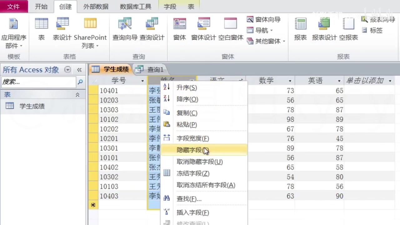 【计算机理论】数据库SQL操作(Access) 中职计算机专业高级教程 已...