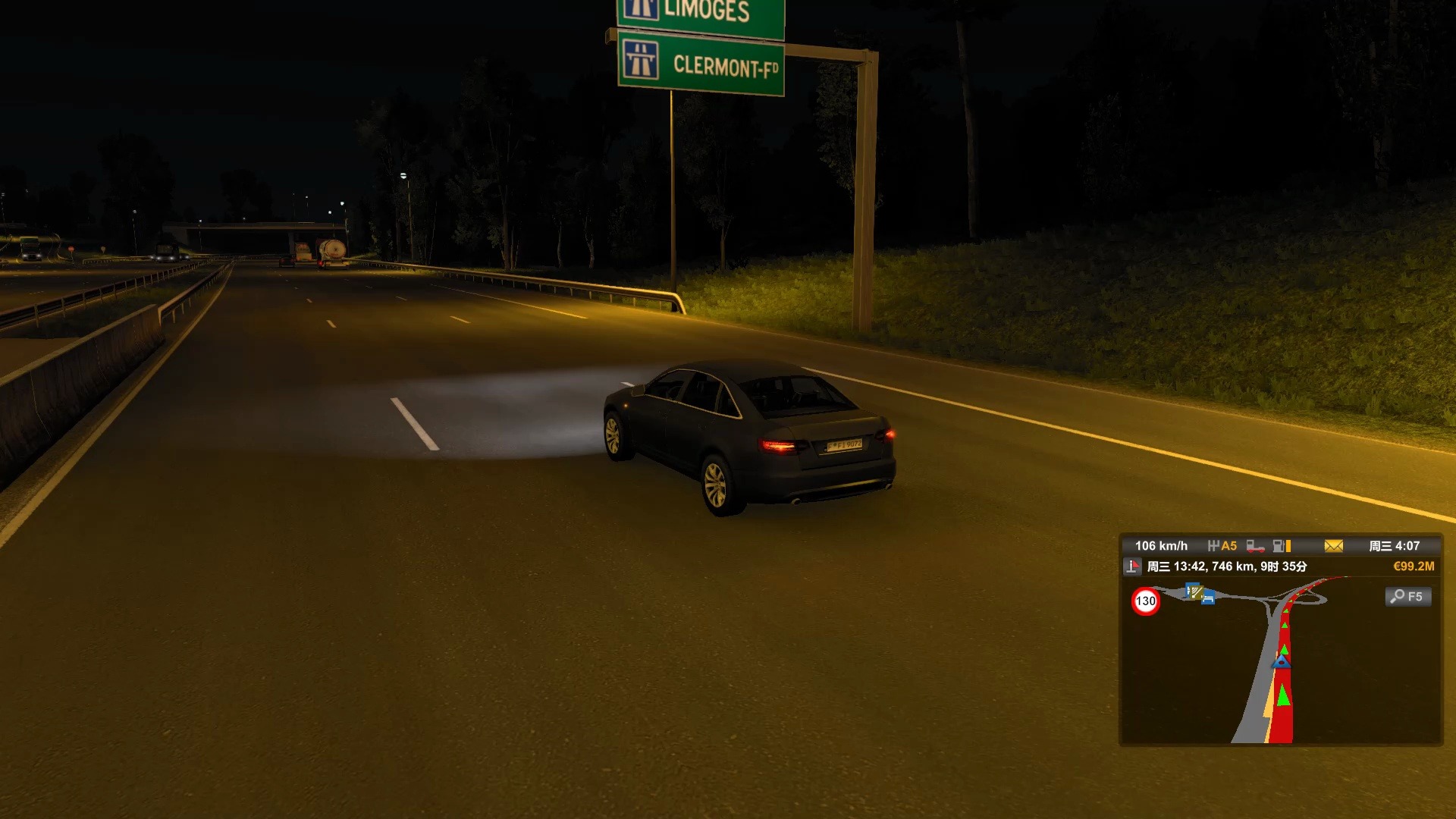 欧卡 卡车司机生涯车外风景篇_单机游戏热门视频