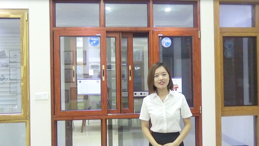 实拍:高端铝合金门窗中80-126系列平开推拉一体窗