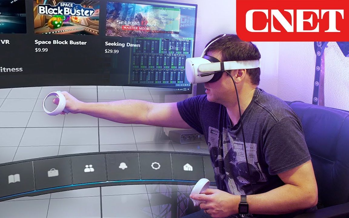 Meta Quest VR 头盔连 PC 电脑教程(有线和无线两种方式)