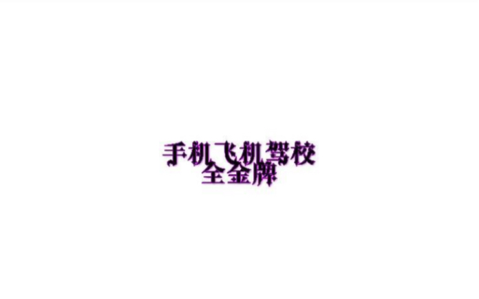 《侠盗猎车手圣安地列斯》手机版飞机驾校全金牌
