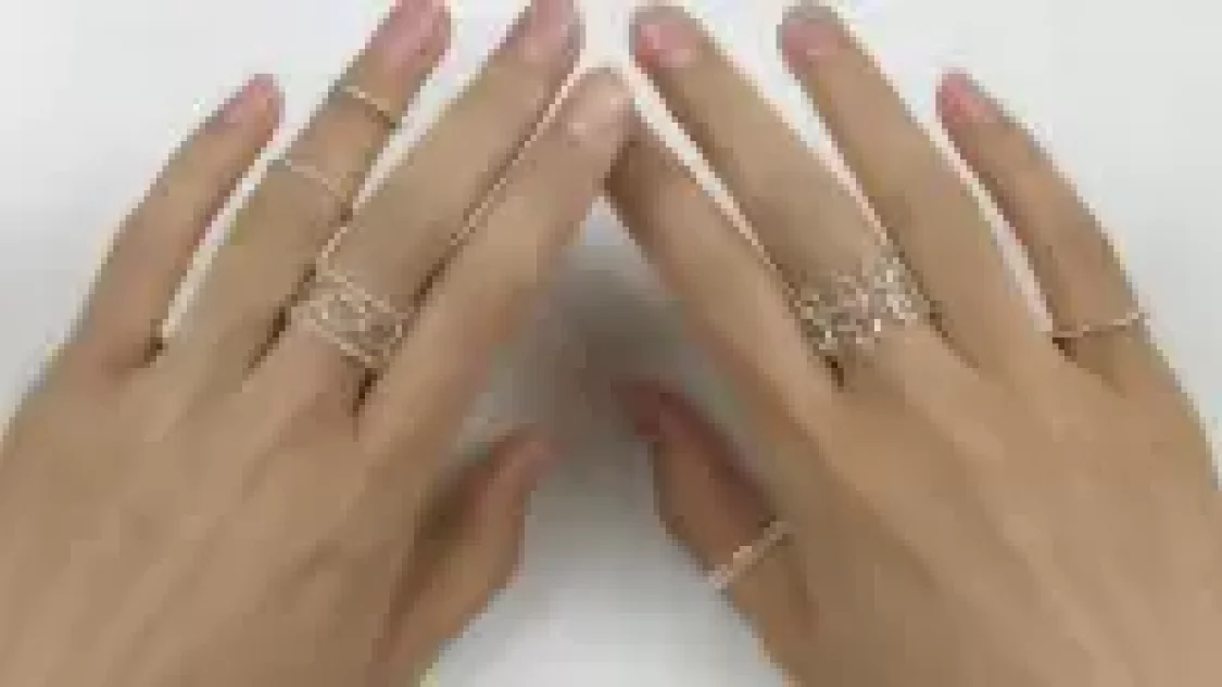 简单DIY手工串珠银戒指、如何制作镂空戒指
