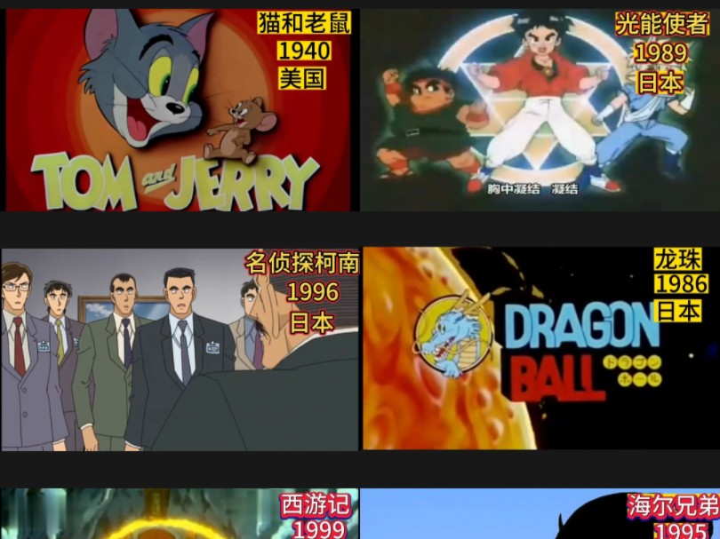 你我的童年是否都一样。盘点26部大众喜爱的动画片。部部经典。