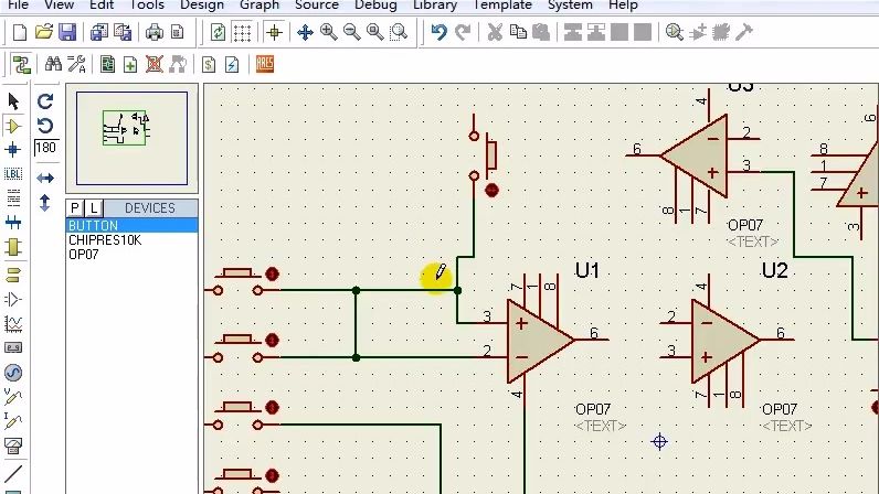 「昌东科技」proteus教程:原理图缩放与平移