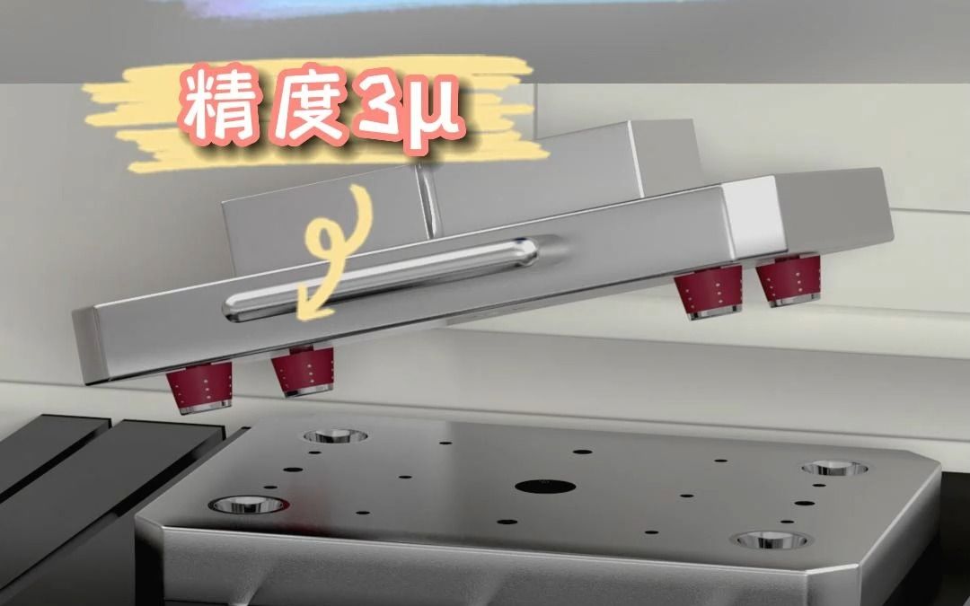 手动零点定位销,适用于所有机械加工,重复定位精度3μ | 德国瀚柏格夹具