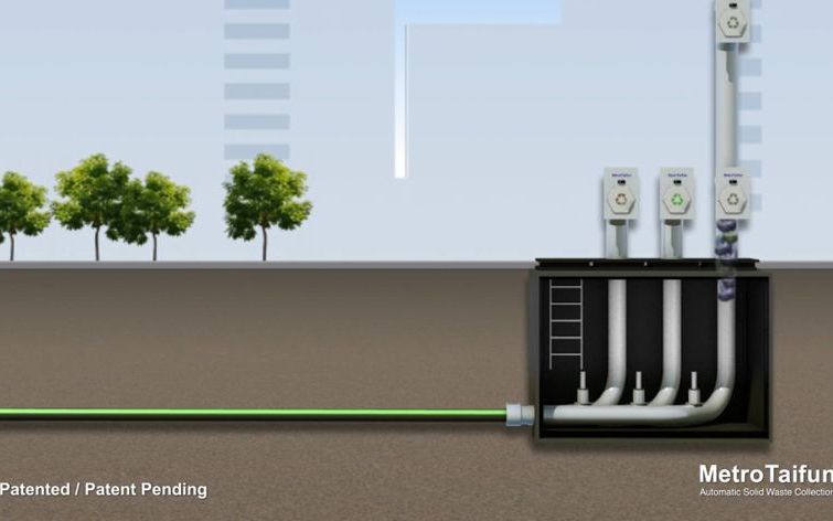 芬兰马力特F-AWCS真空垃圾收集系统 全球第一品牌