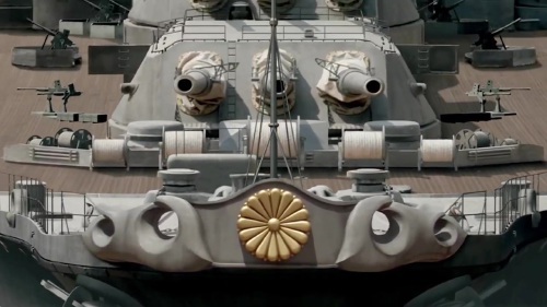 史最大的战列舰"大和号"装最厚的甲挨最毒的打