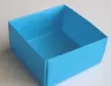 广告纸几下折成【垃圾盒】! 太方便了! 吃完饭再也不用擦桌子了