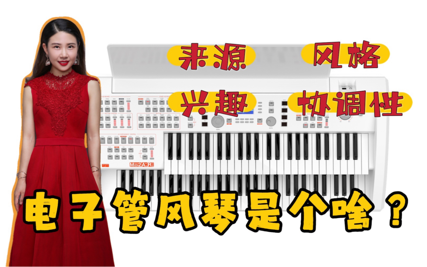电子管风琴(双排键)是个啥?你见过这个乐器吗?