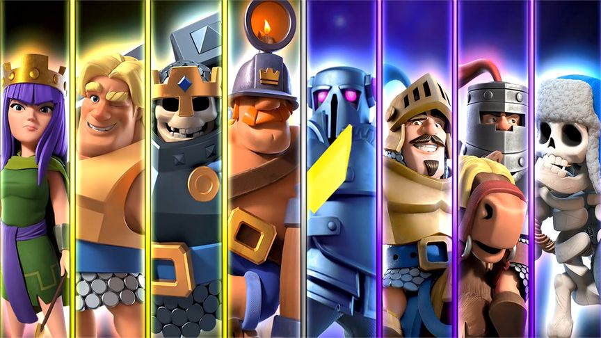 皇室战争:4张英雄卡牌PK4张史诗卡牌,哪个组合的卡牌更实用?