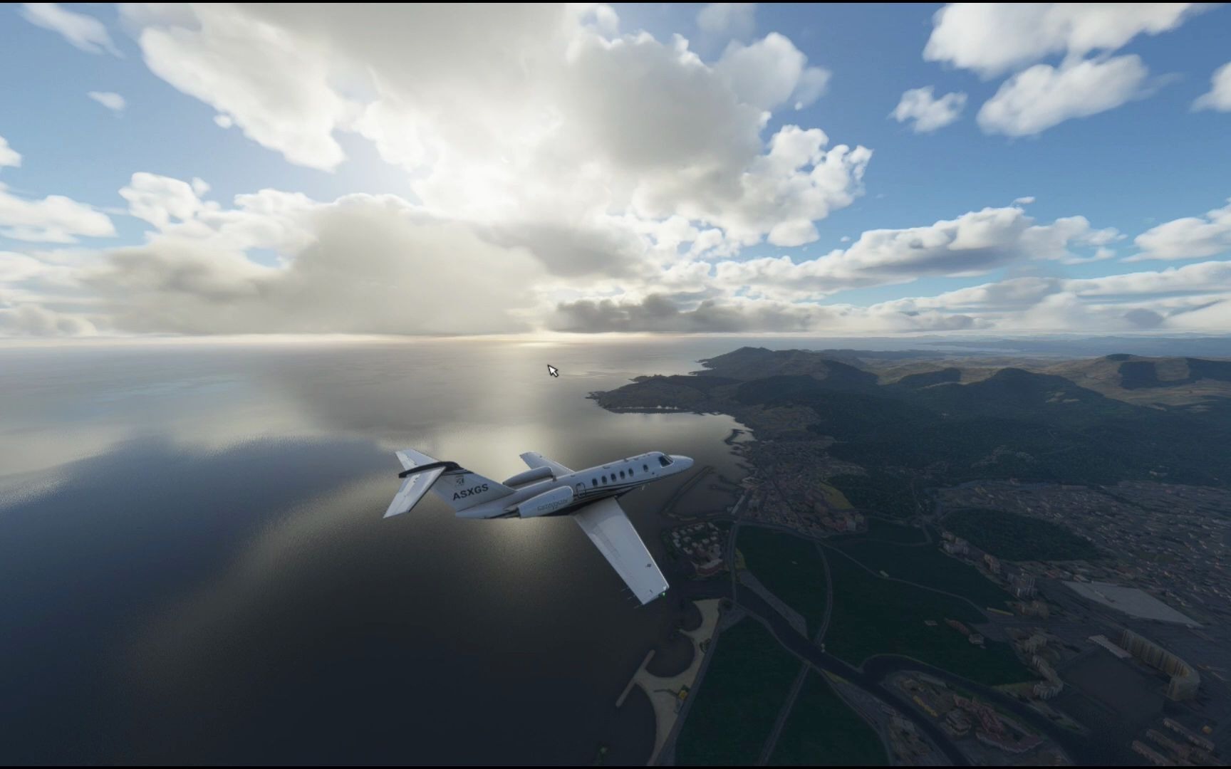 微软模拟飞行2020 蔚蓝法国海岸线