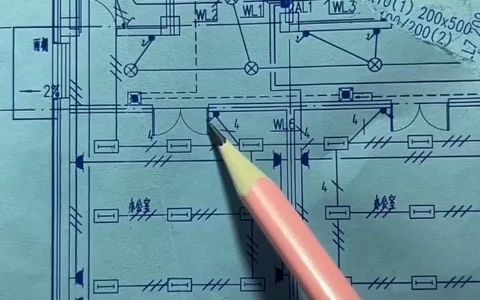零基础水电识图130-图纸中数字代表什么意思