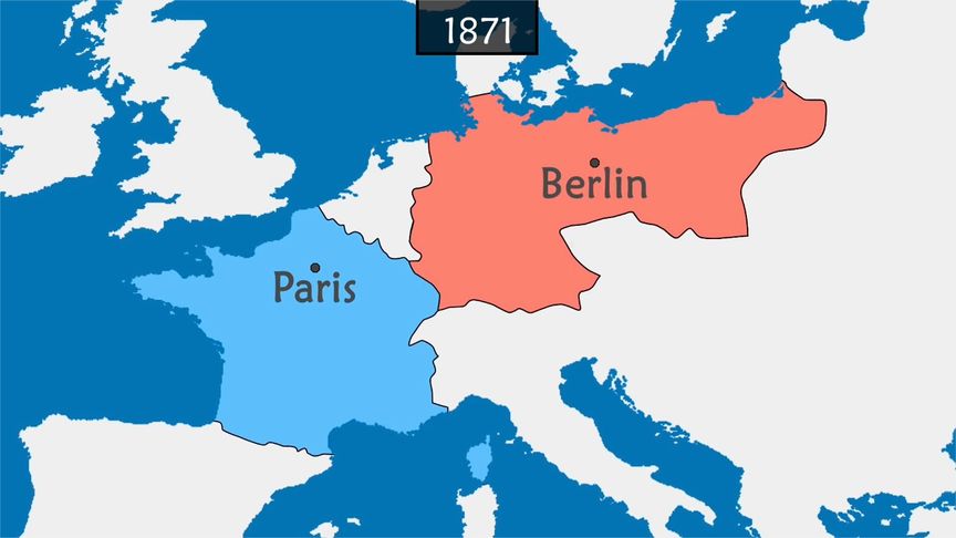 第一次世界大战简介,通过地图带你快速了解第一次世界大战