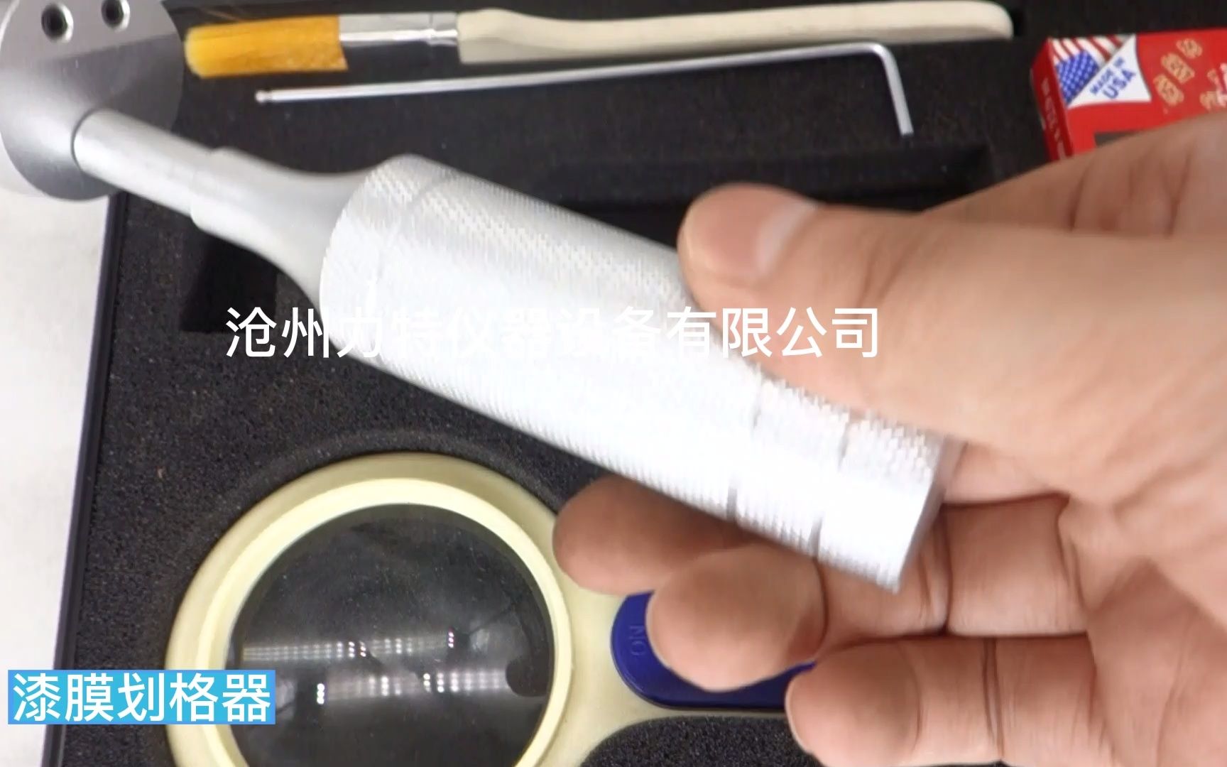 百格板划格器漆膜附着力测试仪百格刀漆面检测仪涂料硬度油漆划格