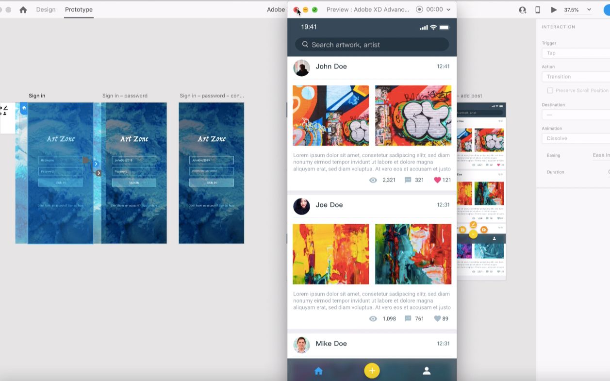 Adobe XD进阶版超详细教程:交互+界面+动效| Adobe XD Advanced ...