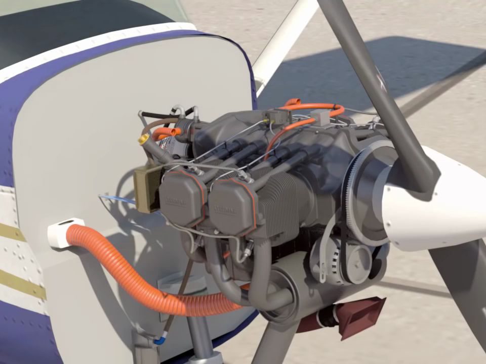 小型活塞飞机的发动机动力系统及螺旋桨