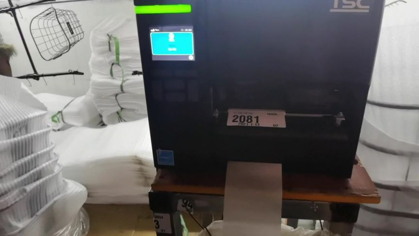 #TSC打印机,无需电脑,#脱机打印。打印中文,序号