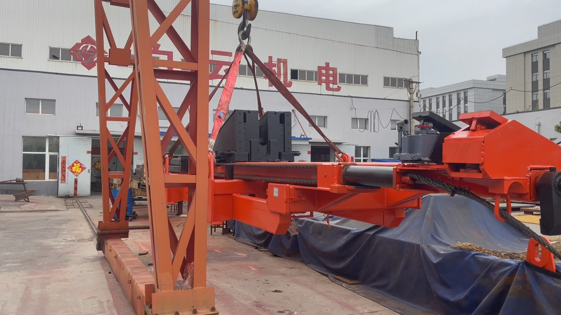 管束抽芯机 大连白云机电 最新HD型管束抽装机发货