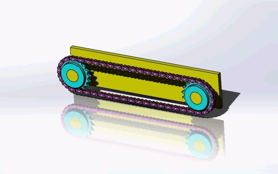 solidworks链轮链条简单动画