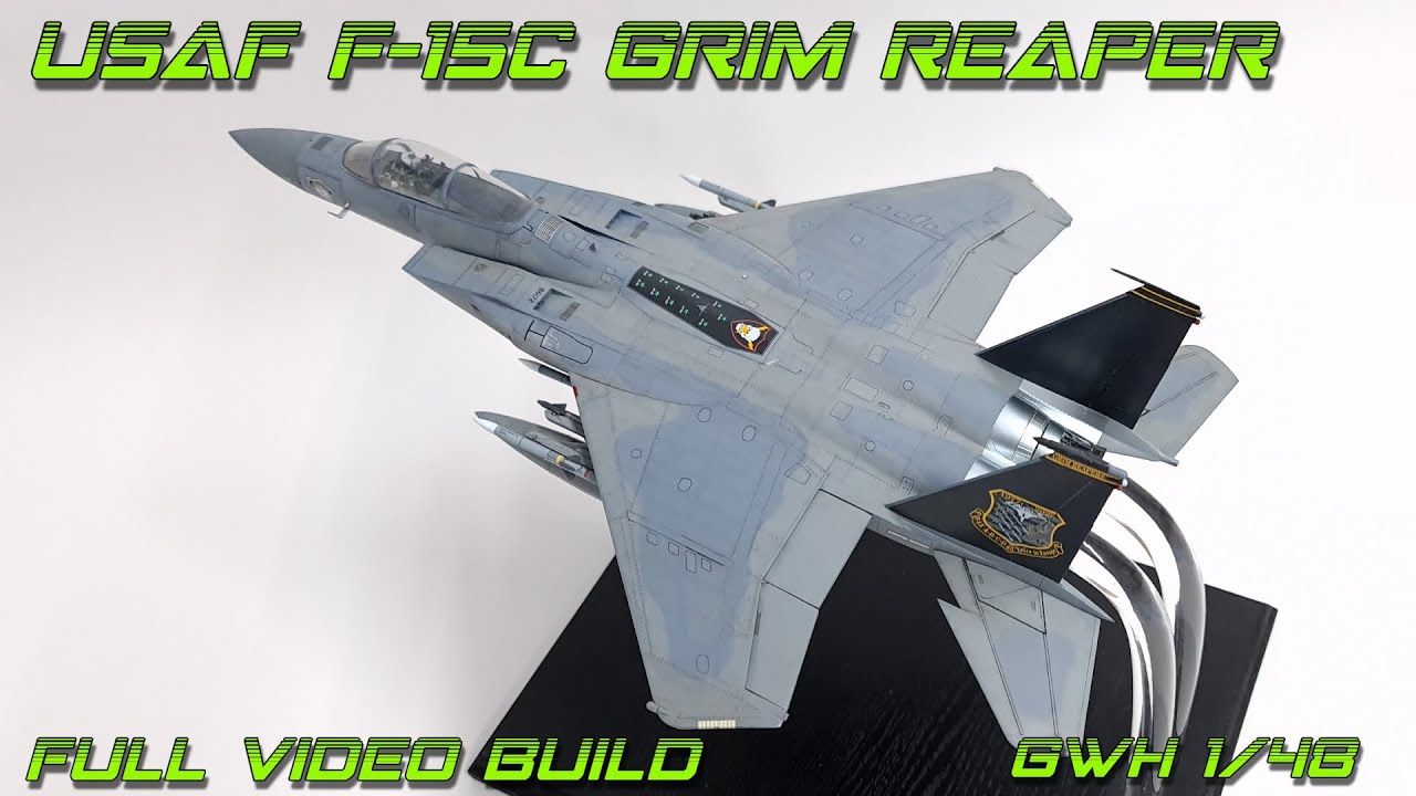 长城GWH 1/48 F-15C战斗机模型制作
