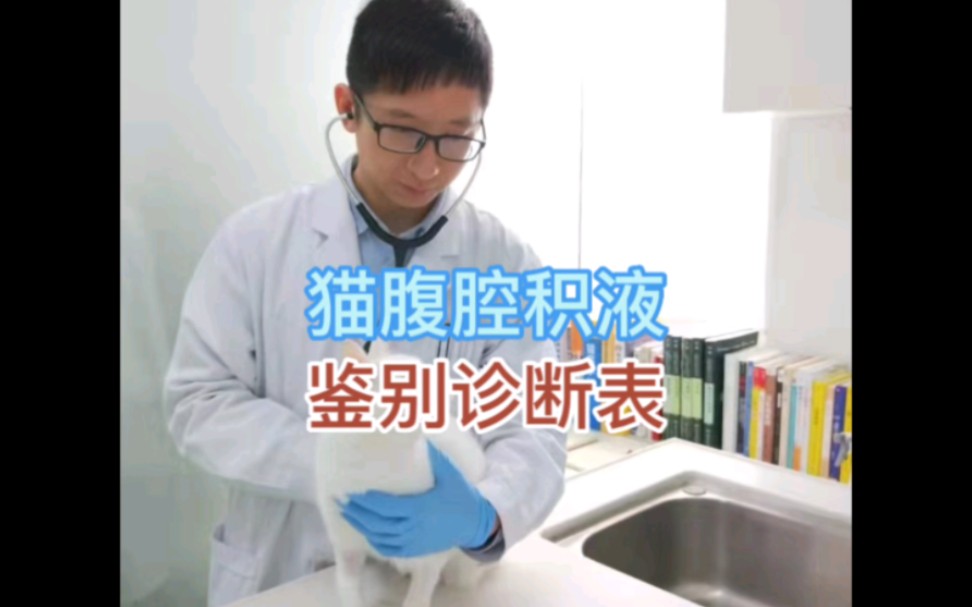 猫腹腔积液鉴别诊断表