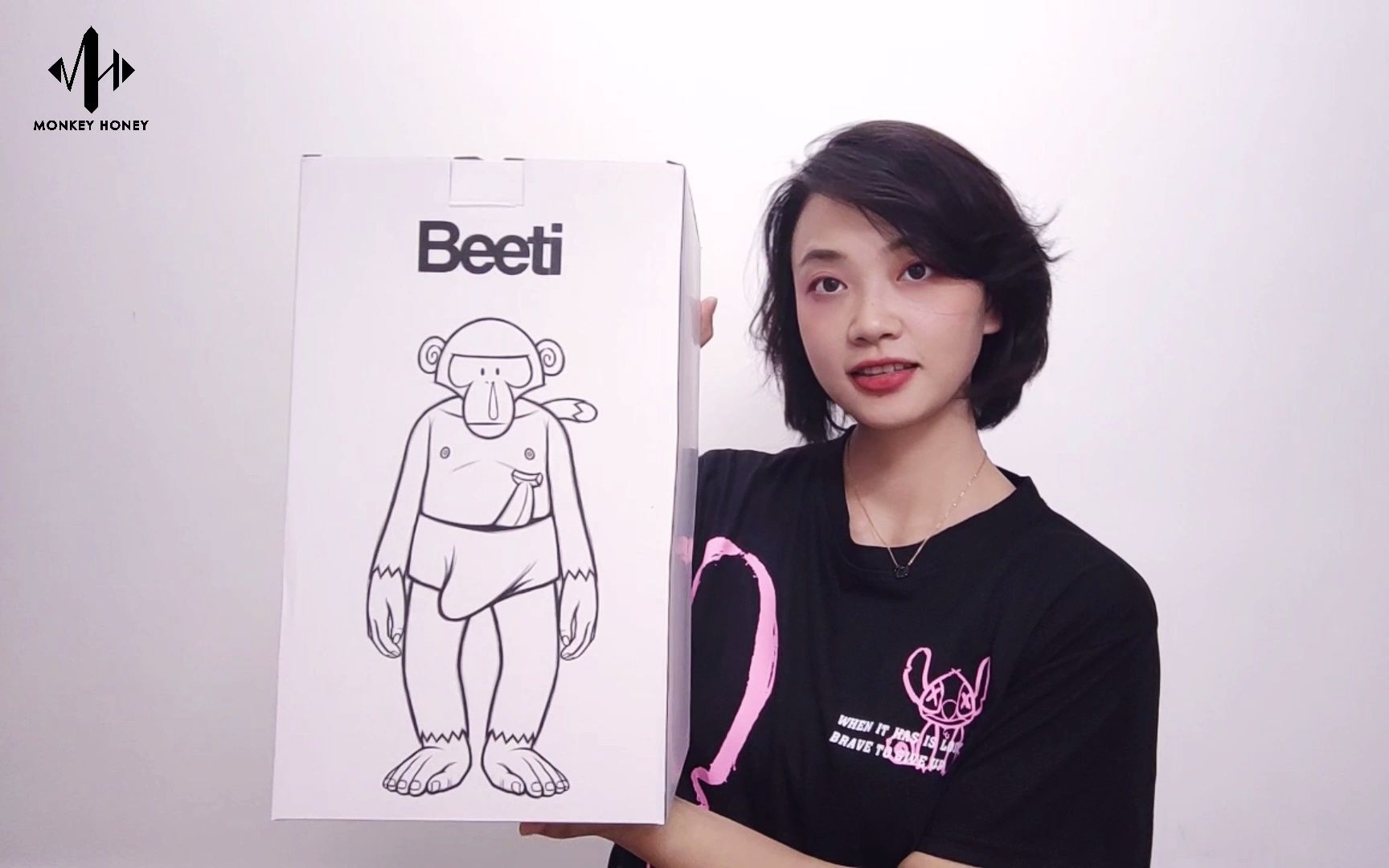 WF展的潮牌手办 SENZII千纸 Beeti鼻涕 原创潮玩手办限量款香蕉鼻涕猴