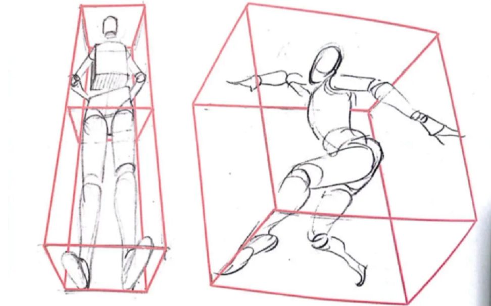 【手绘漫画】不会画女性关键部位?女性的人体结构怎么画?该怎么在...