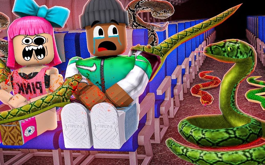 Roblox飞机故事模拟器 飞机遭到劫持?地上居然都是毒蛇!小飞象解说
