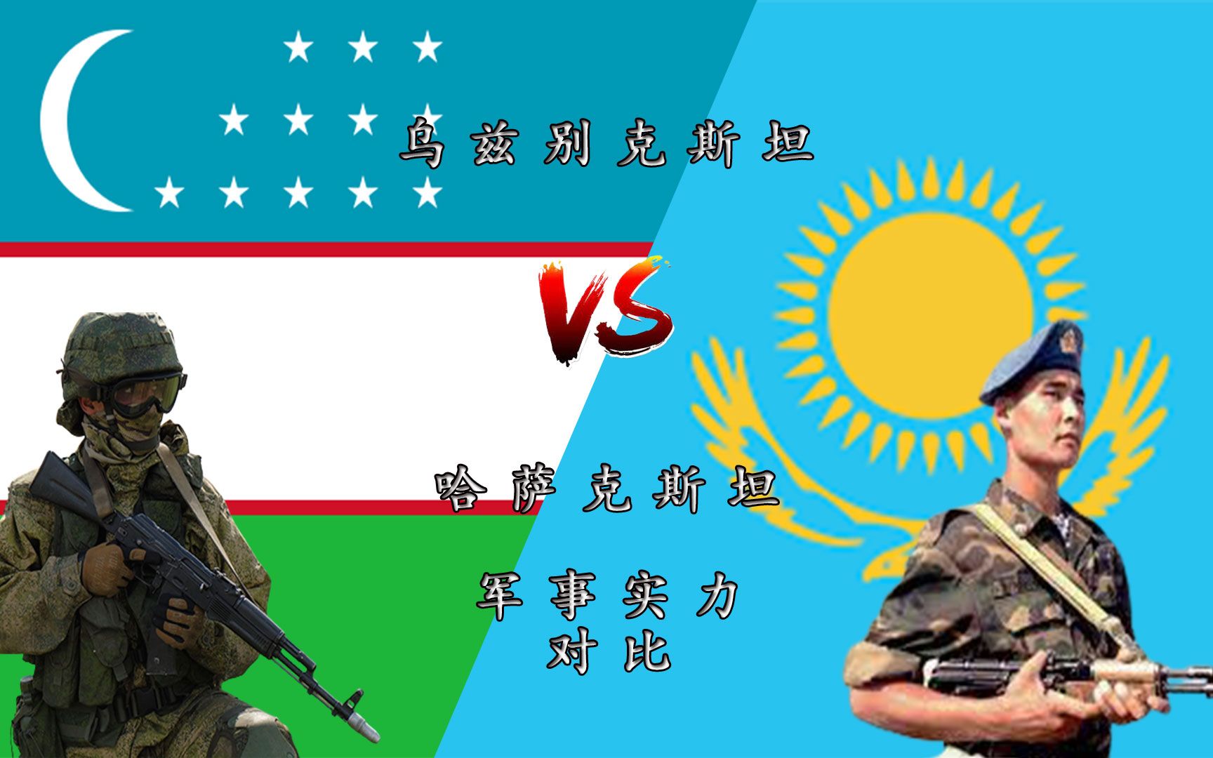 2021乌兹别克斯坦VS哈萨克斯坦军事力量对比