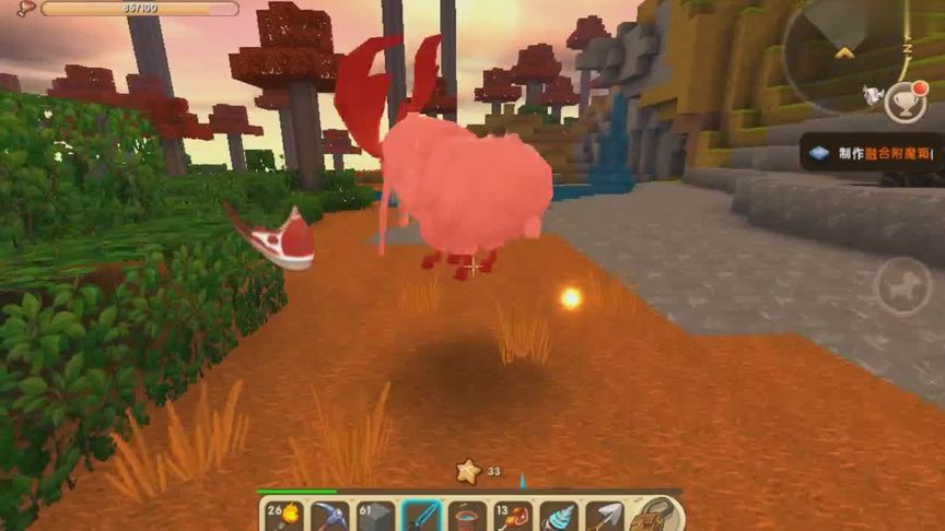 迷你世界冒险模式 召唤宠物坐骑