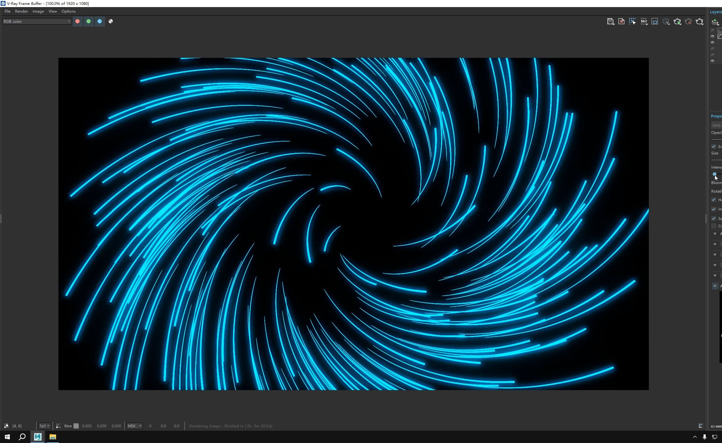 MASH For MAYA运动图形基础教程 漩涡粒子轨迹效果